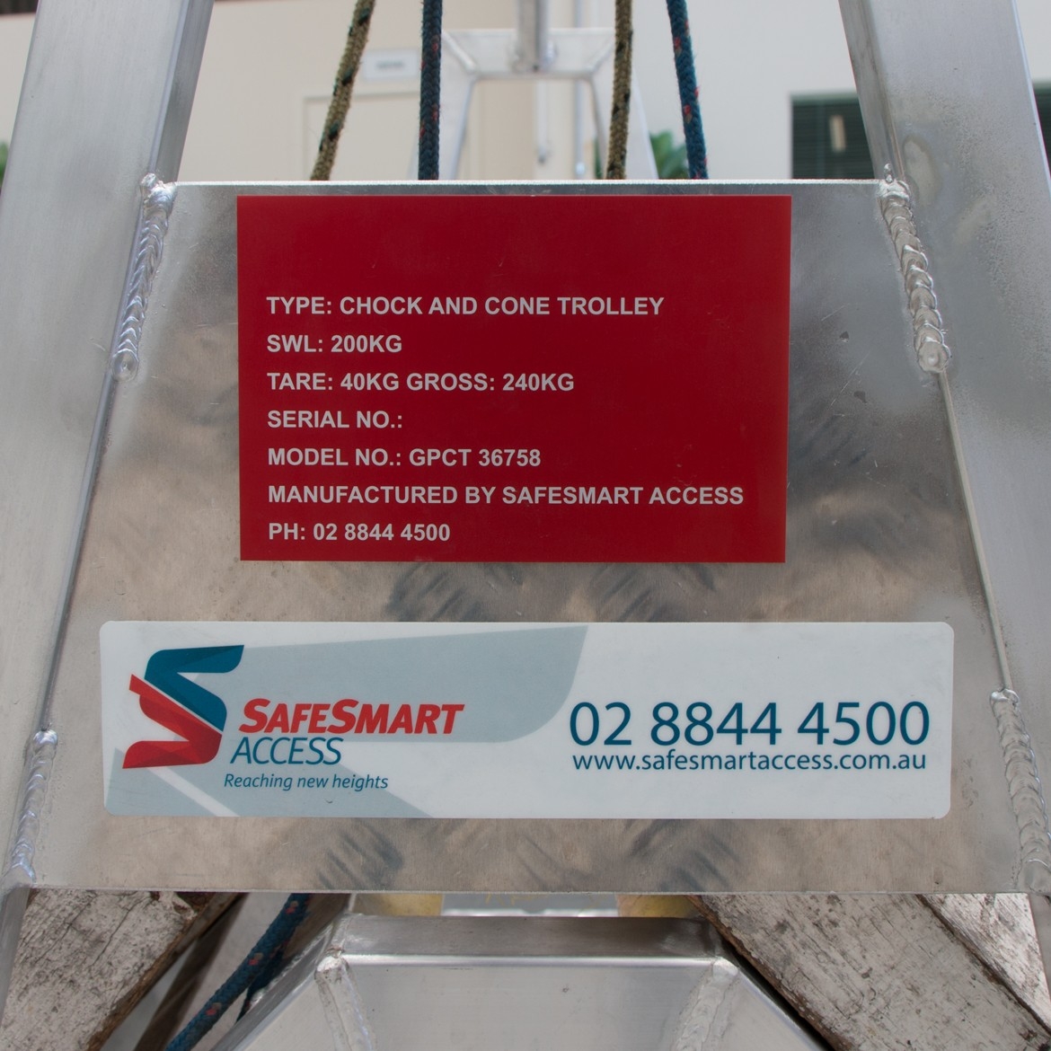 Aircraft Wheel Chock Storage | SafeSmart Access USA
